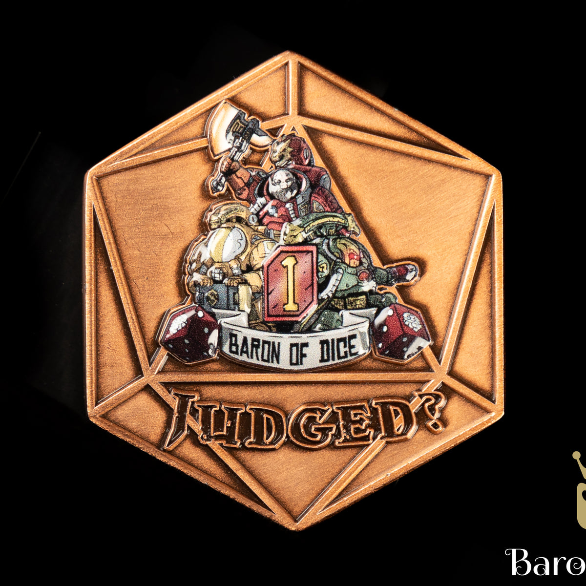 Judgement Tokens | Baron of Dice | Wargame Accessories