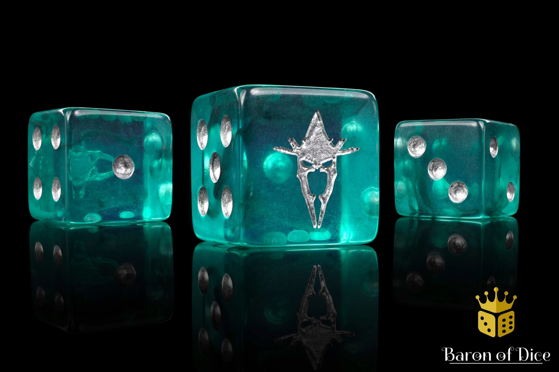 Spectral Knight, Square 16mm Dice – BaronOfDice