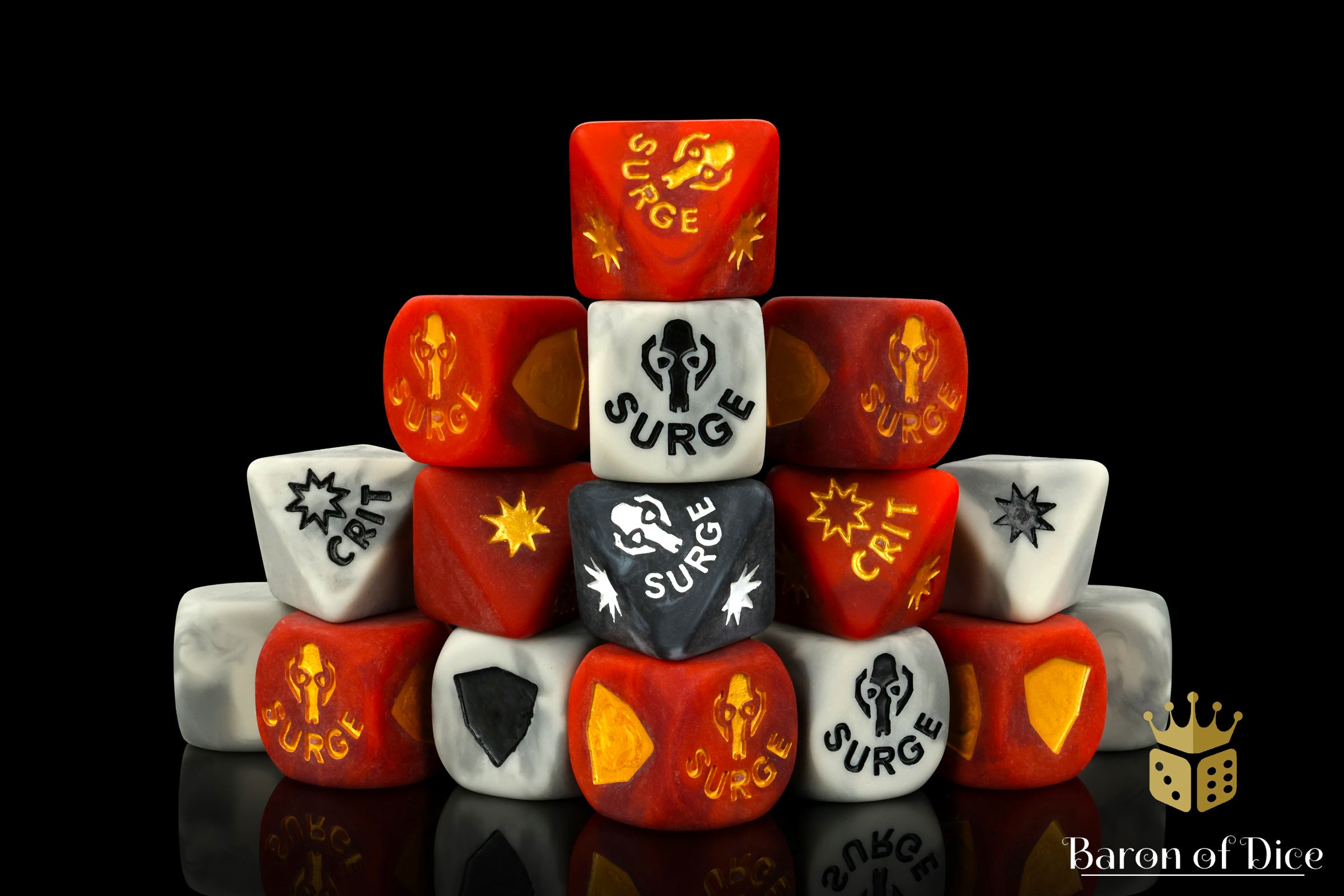 Droid General, Matte, Dice Set – BaronOfDice