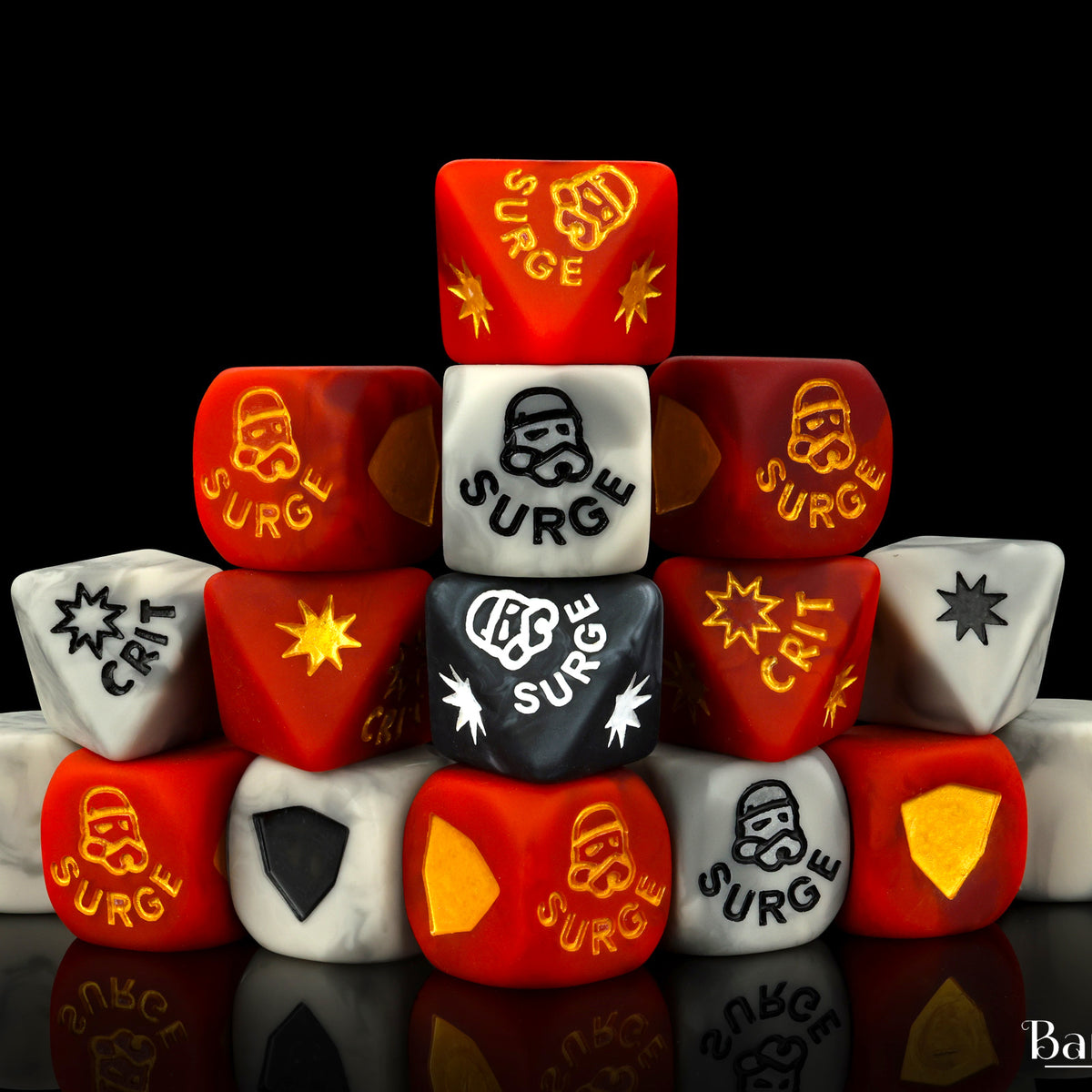 Trooper Dice | Baron of Dice | Matte Finish