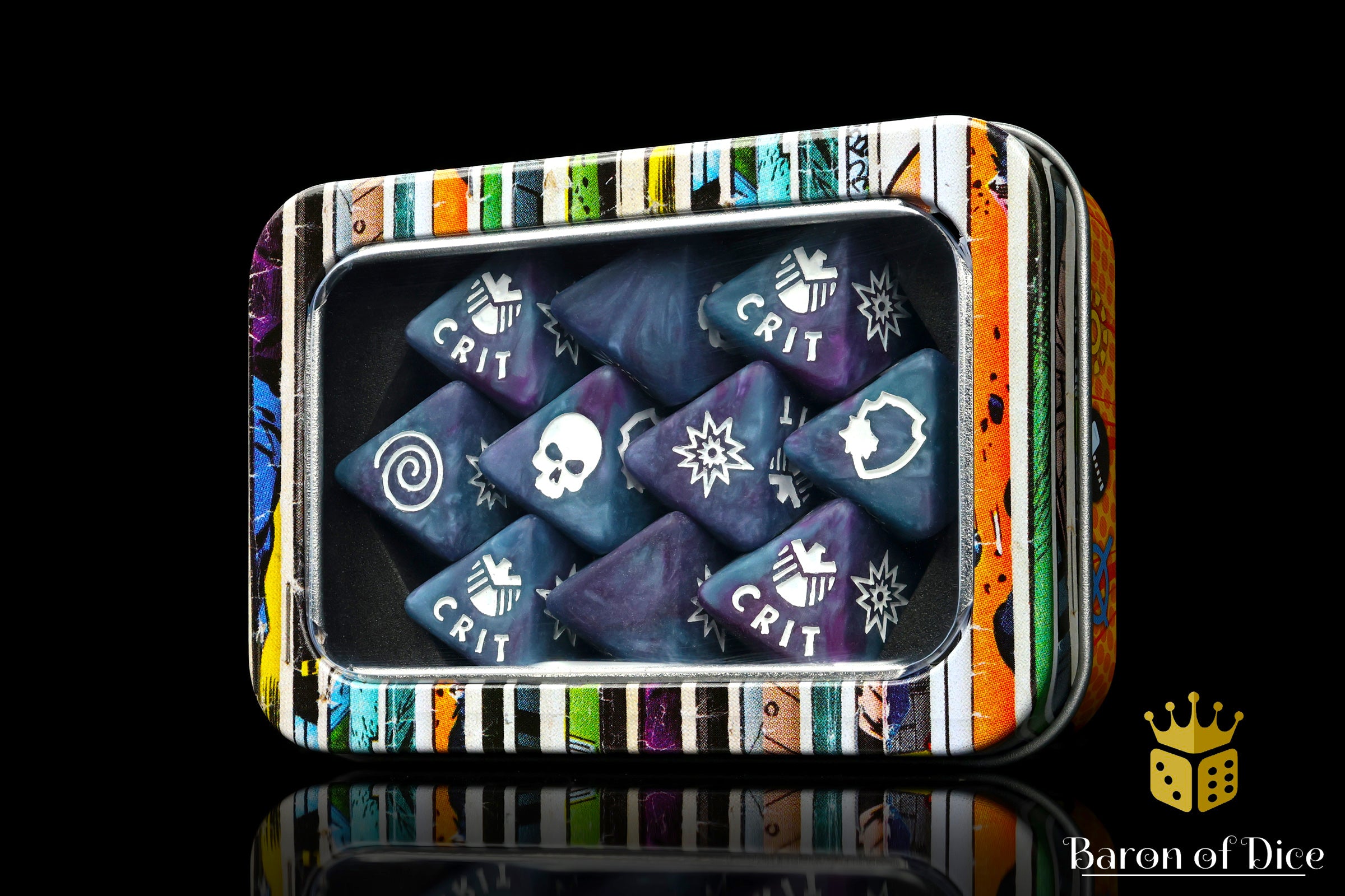 Secret Collective, D8 Dice Set – BaronOfDice
