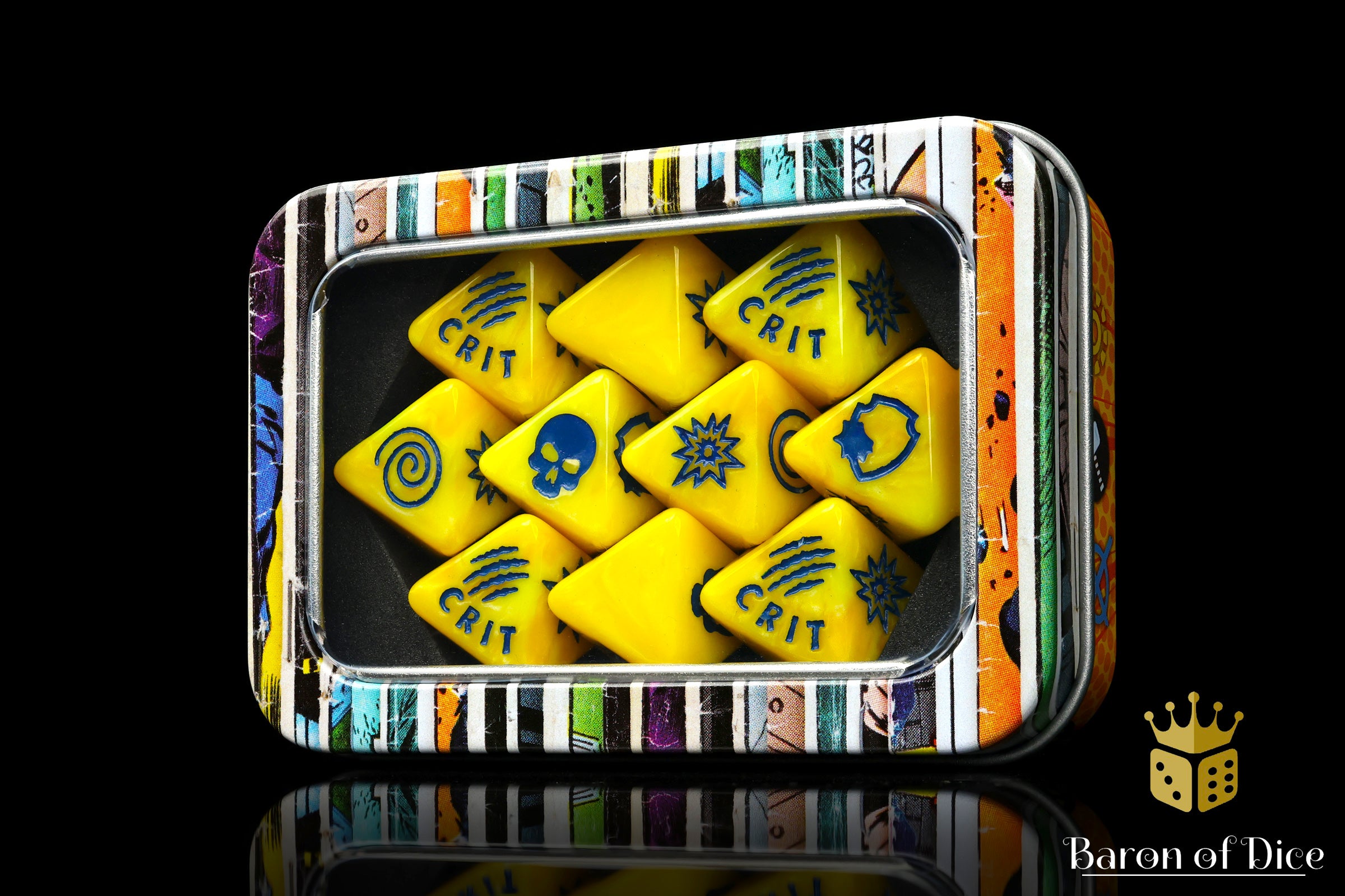 Claws, D8 Dice Set – BaronOfDice