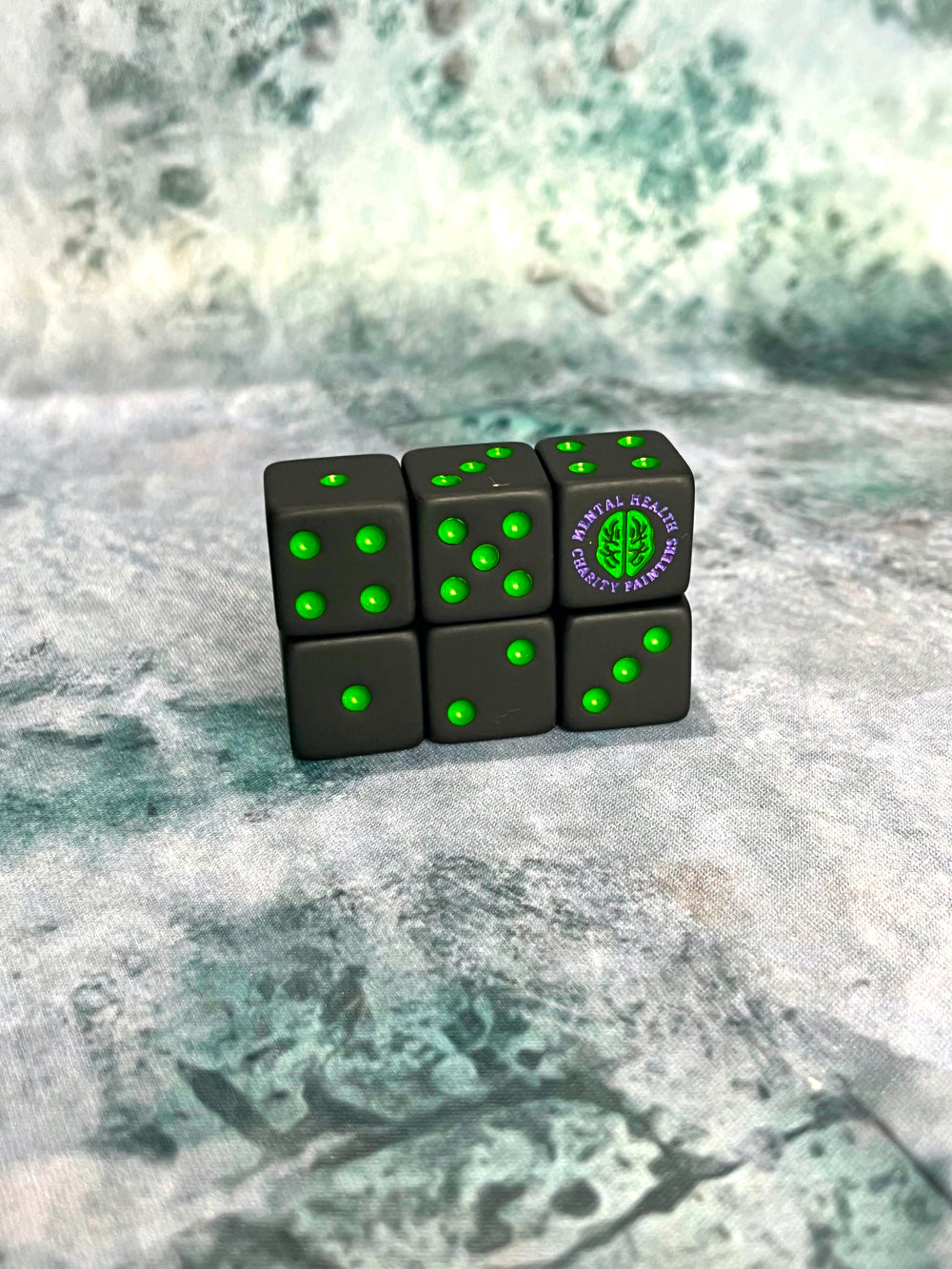 Official, Mental Health Charity Partners (MHCP), 16mm Dice – BaronOfDice