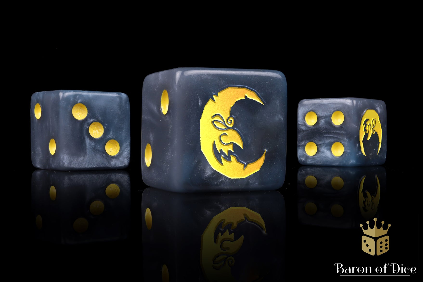 Moon Dice | Baron of Dice | Shop Fantasy Dice
