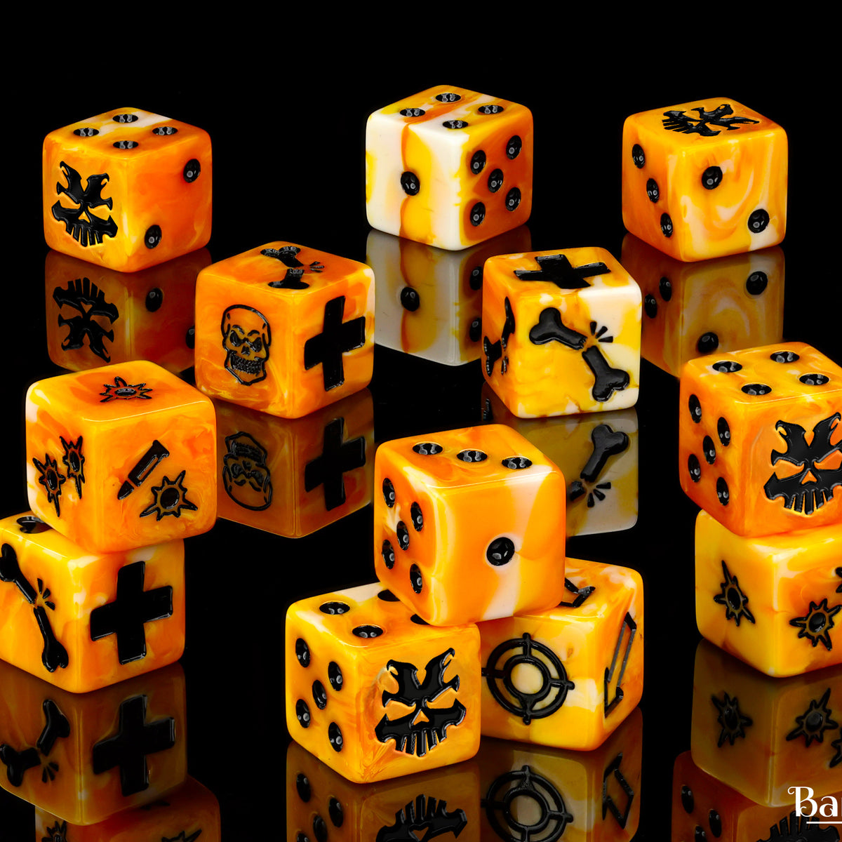 Tiger Stripe (Skirmish) | Baron of Dice | Premium Dice