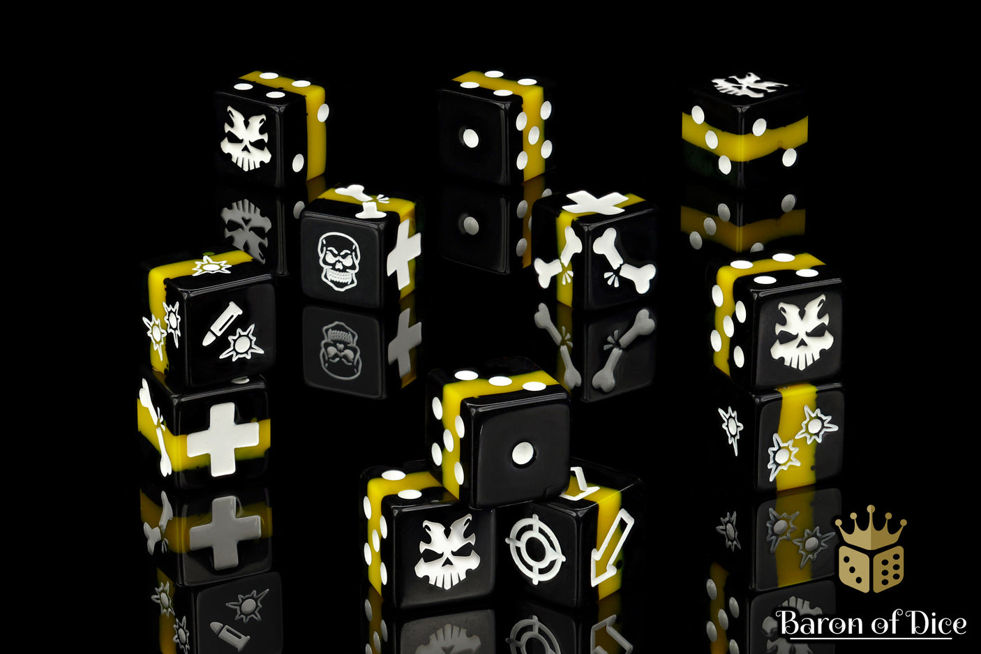 Hazard!, Skirmish Set, Dice – BaronOfDice