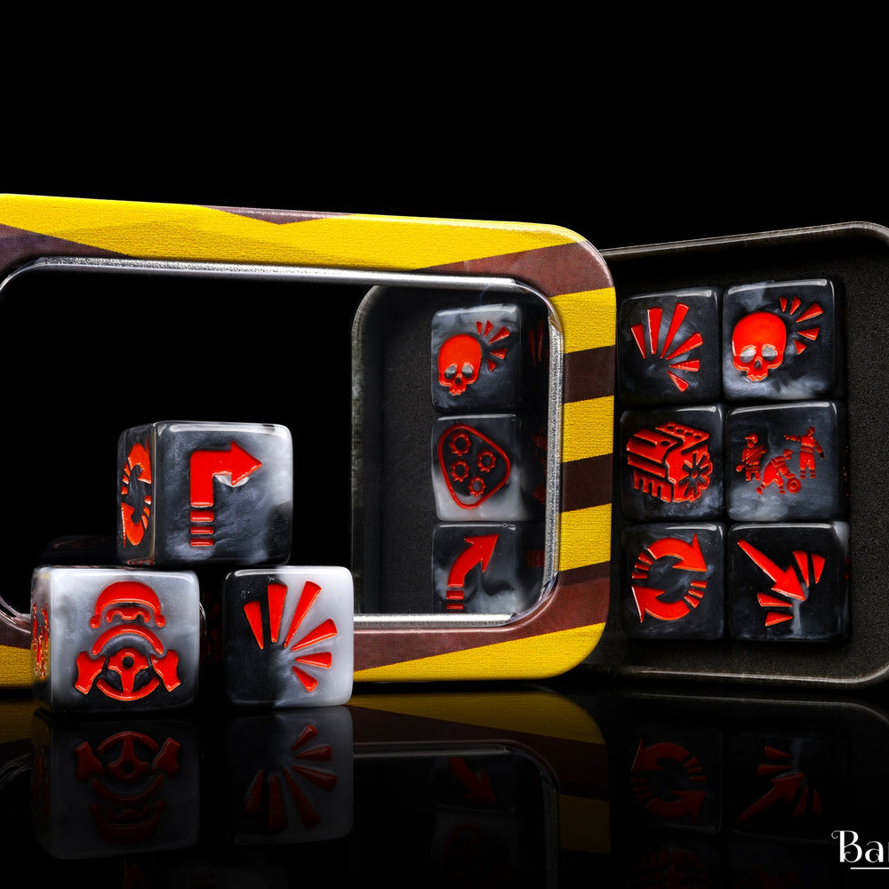 Smoke, Vehicle Damage, Dice Set – BaronOfDice