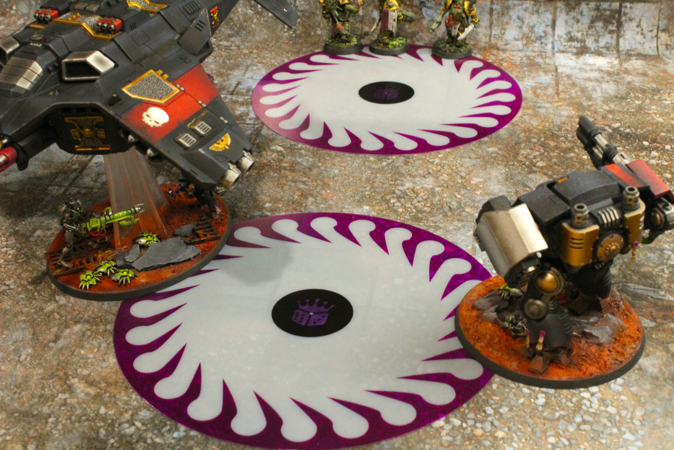 Objective Markers - 40k Compatible, Set of 6 – BaronOfDice