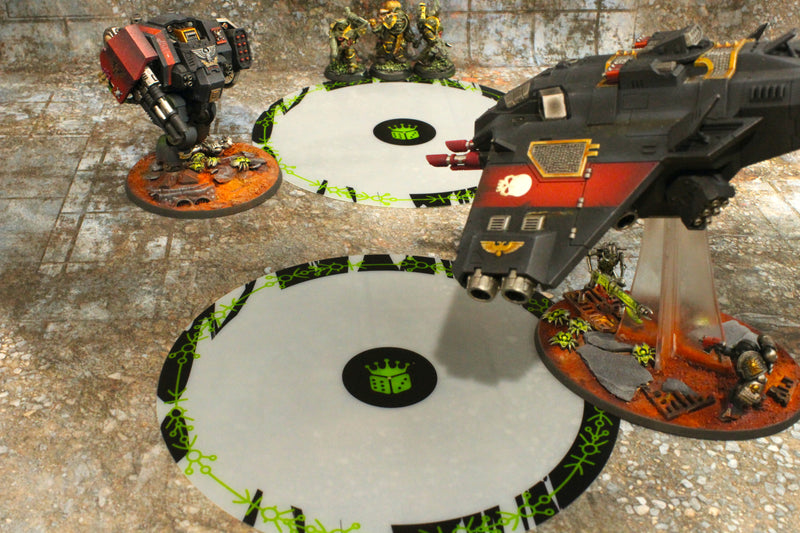 Objective Markers - 40k Compatible, Set of 6 – BaronOfDice