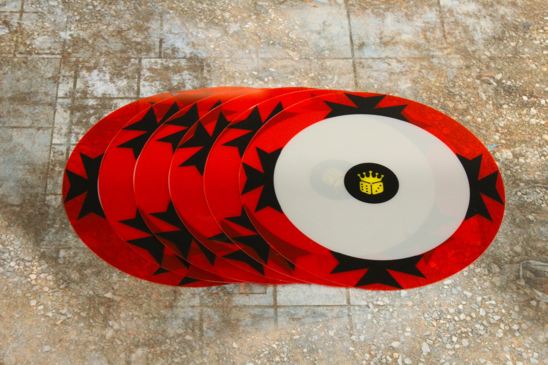 Objective Markers - 40k and AOS Compatible, Set of 6 – BaronOfDice