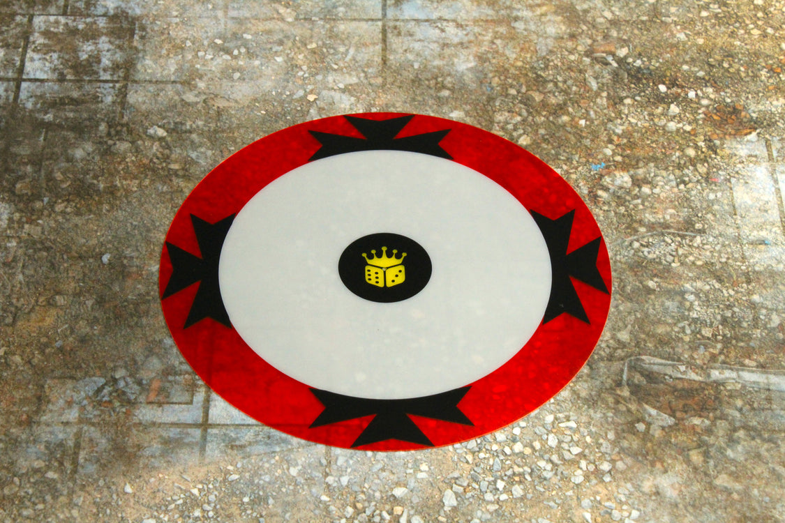 Objective Markers - 40k Compatible, Set of 6 – BaronOfDice