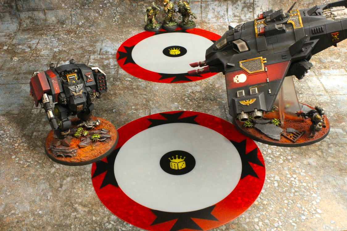 Objective Markers - 40k Compatible, Set of 6 – BaronOfDice