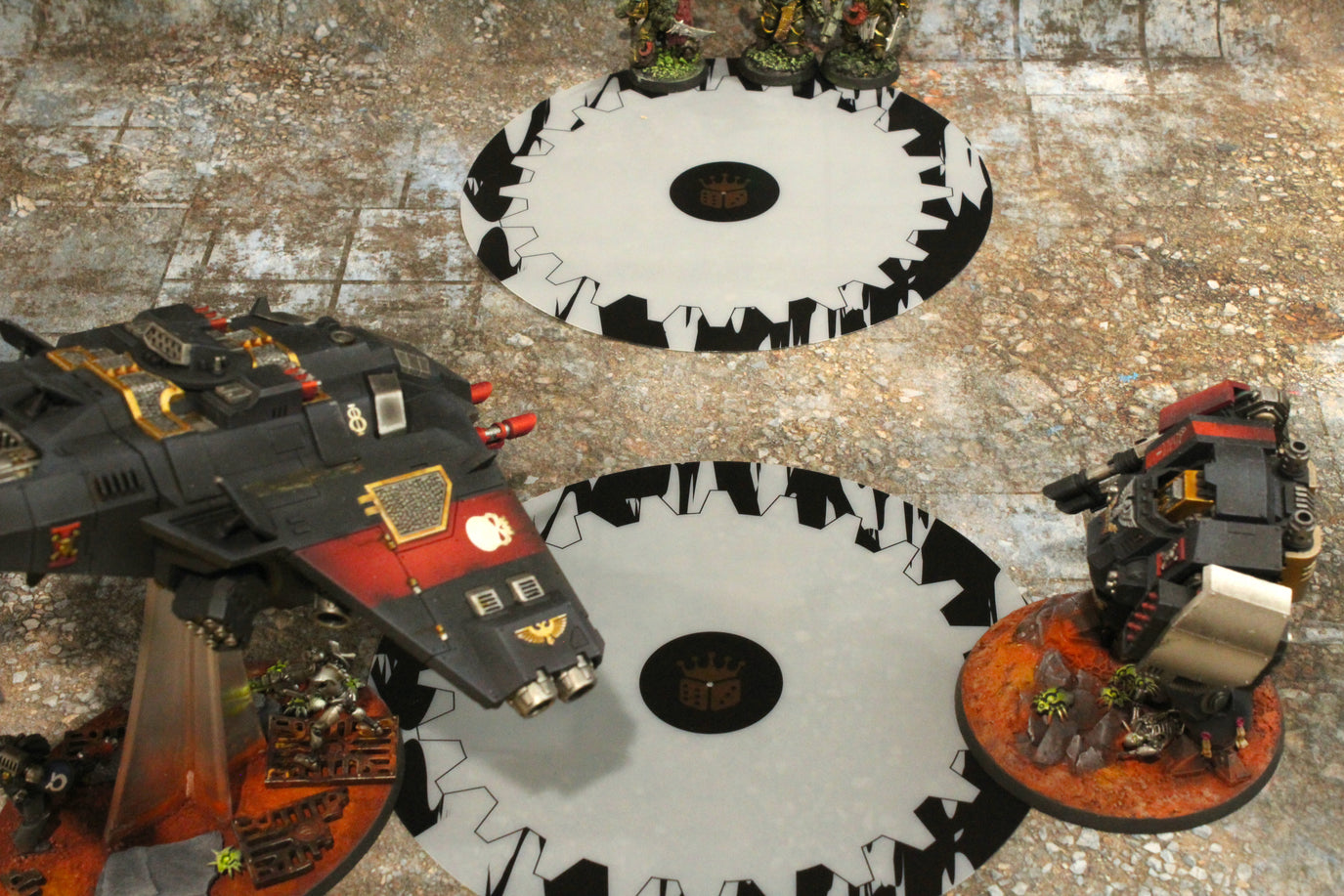 Objective Markers - 40k Compatible, Set of 6 – BaronOfDice