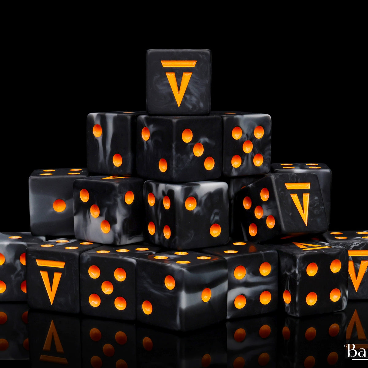 Vanguard Tactics | Baron of Dice | Official Dice | Black | Tabletop ...