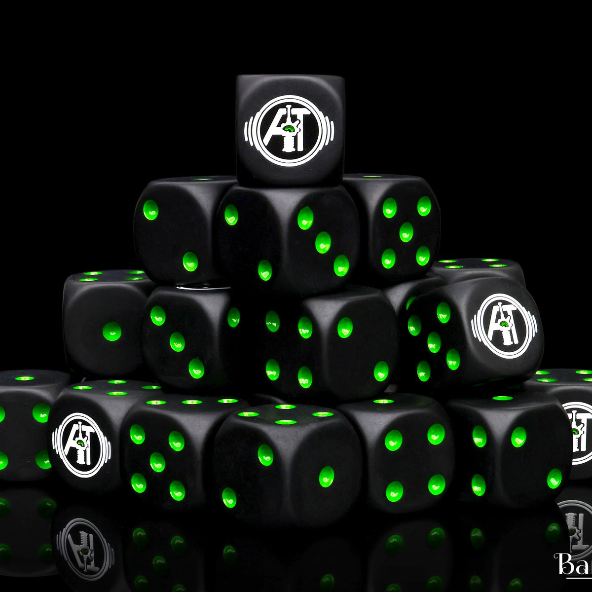 Auspex Tactics Black Dice | Baron of Dice | Wargaming & More
