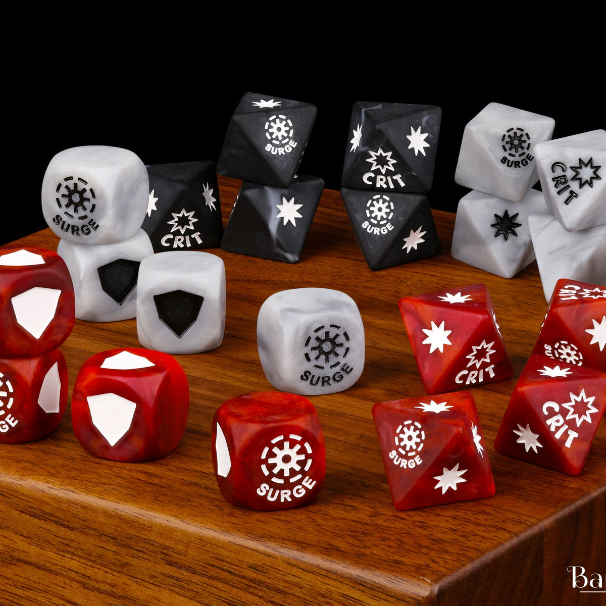 Matte Finish, Republic Military, Dice Set