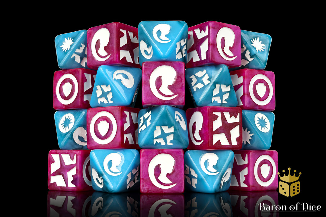 Skirmish, Alien Head, Dice Set – BaronOfDice