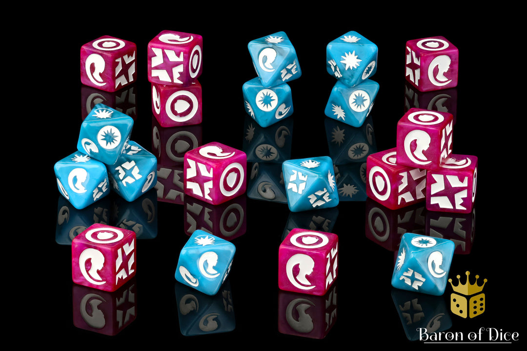 Skirmish, Alien Head, Dice Set – BaronOfDice