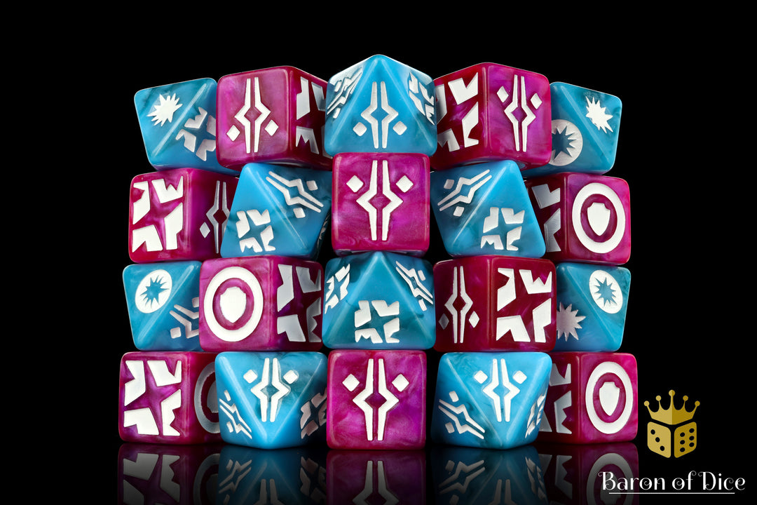 Skirmish, Alien Icon, Dice Set – BaronOfDice