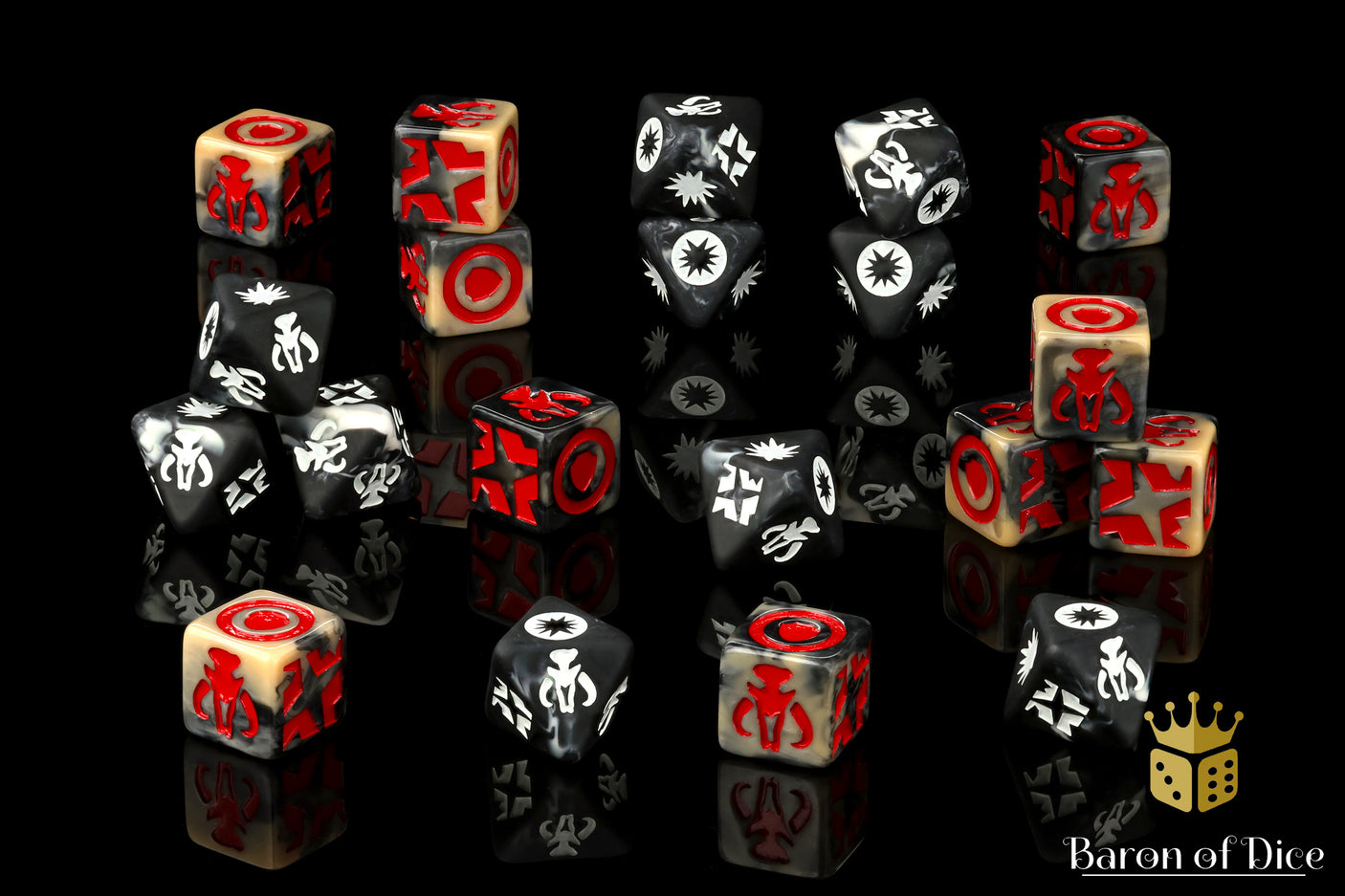 Skirmish, Bounty Hunter, Dice Set – BaronOfDice