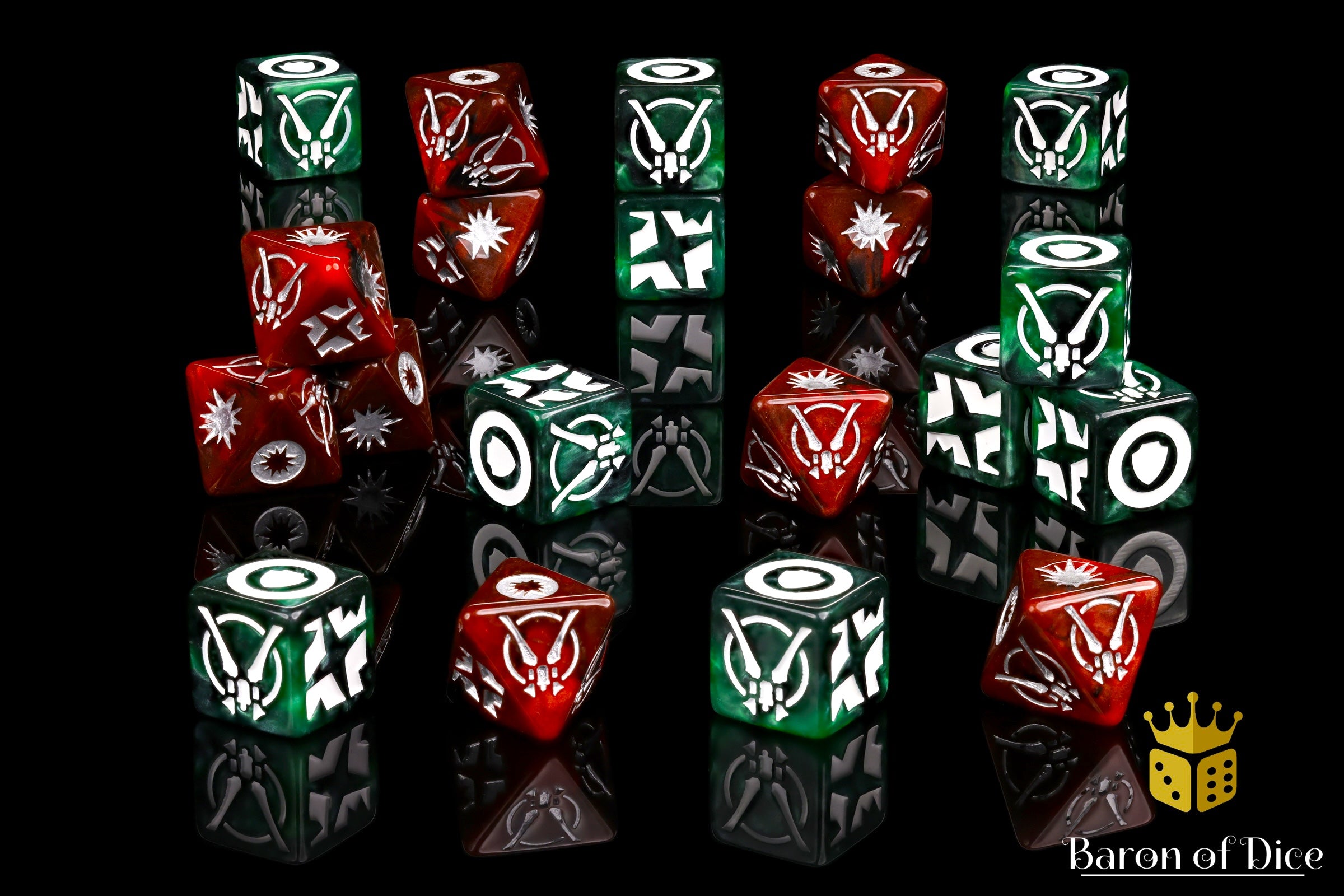 Skirmish, The Witches, Dice Set – BaronOfDice