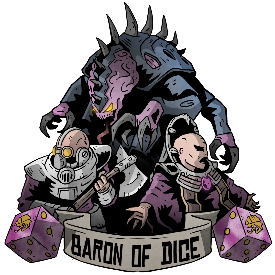 Premium Stickers | Sci-Fi Sticker Collection | Baron of Dice Wargaming