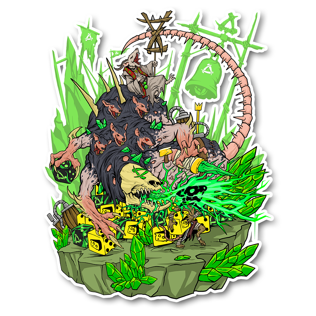 Premium Stickers | Fantasy Sticker Collection | Baron of Dice Wargaming