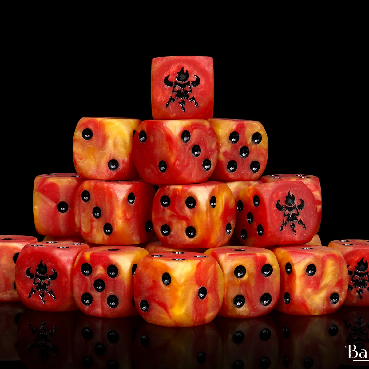Bloody Icon Dice | Baron of Dice | Wargaming & More