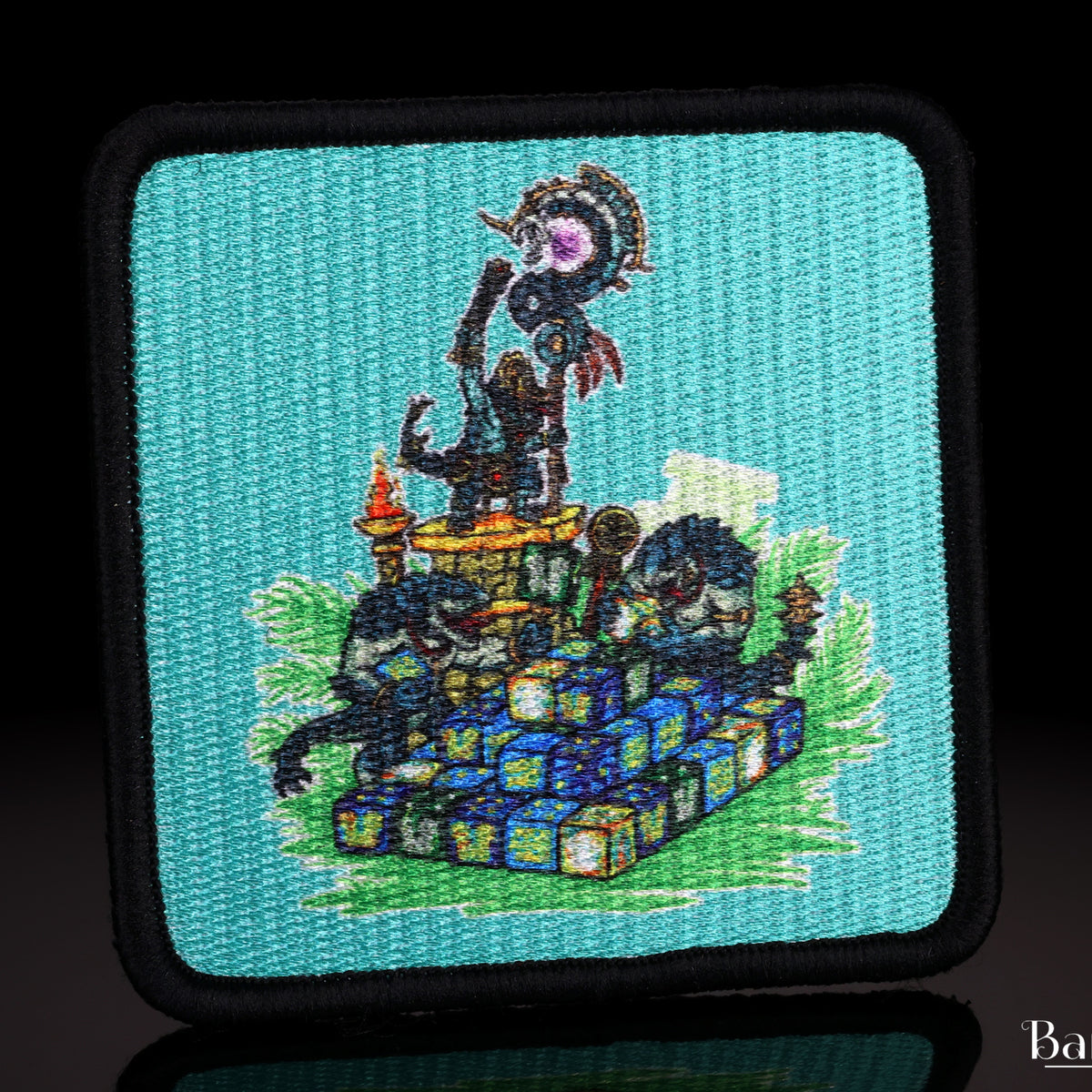 Celestial Dinosaurs | Baron's Bag Compatible | Velcro Patches