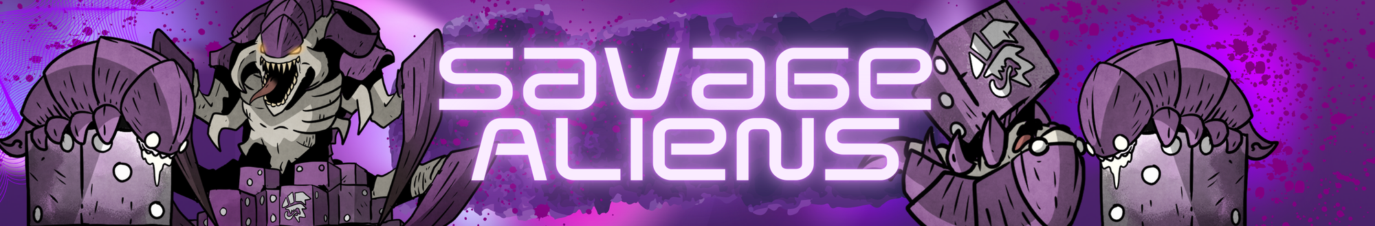 Savage Aliens Dice Collection | Baron of Dice
