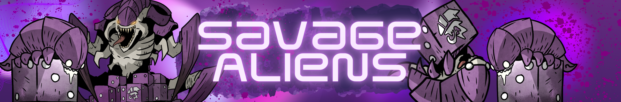 Savage Aliens Dice Collection | Baron of Dice