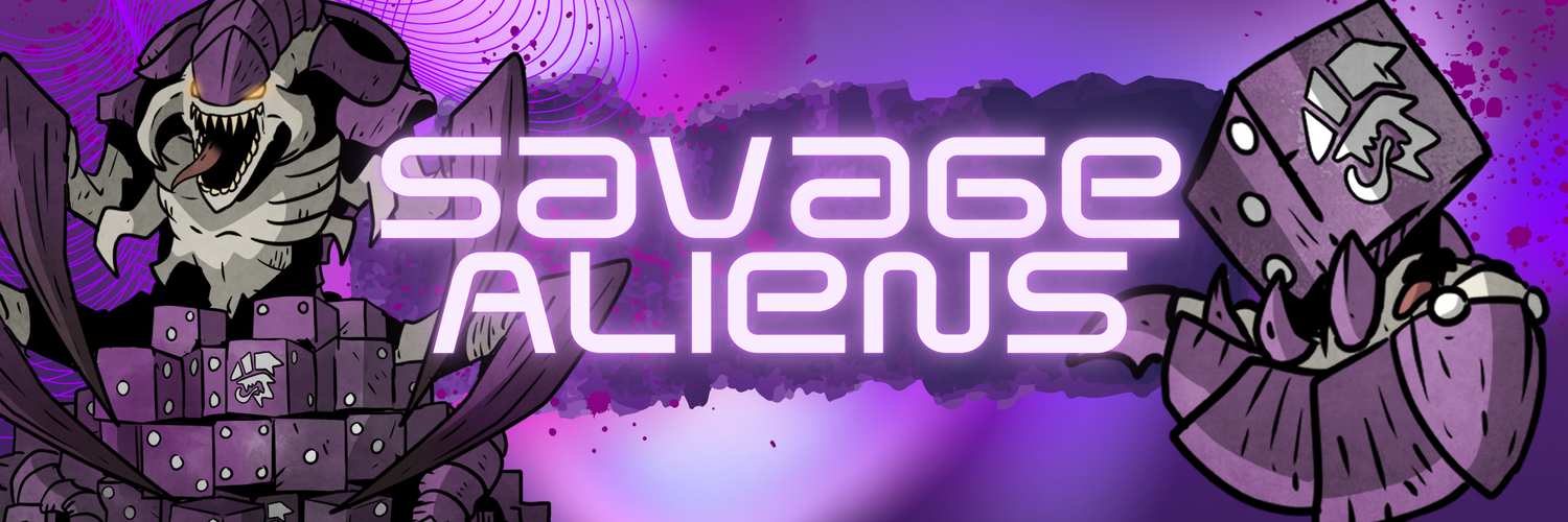 Savage Aliens Dice Collection | Baron of Dice