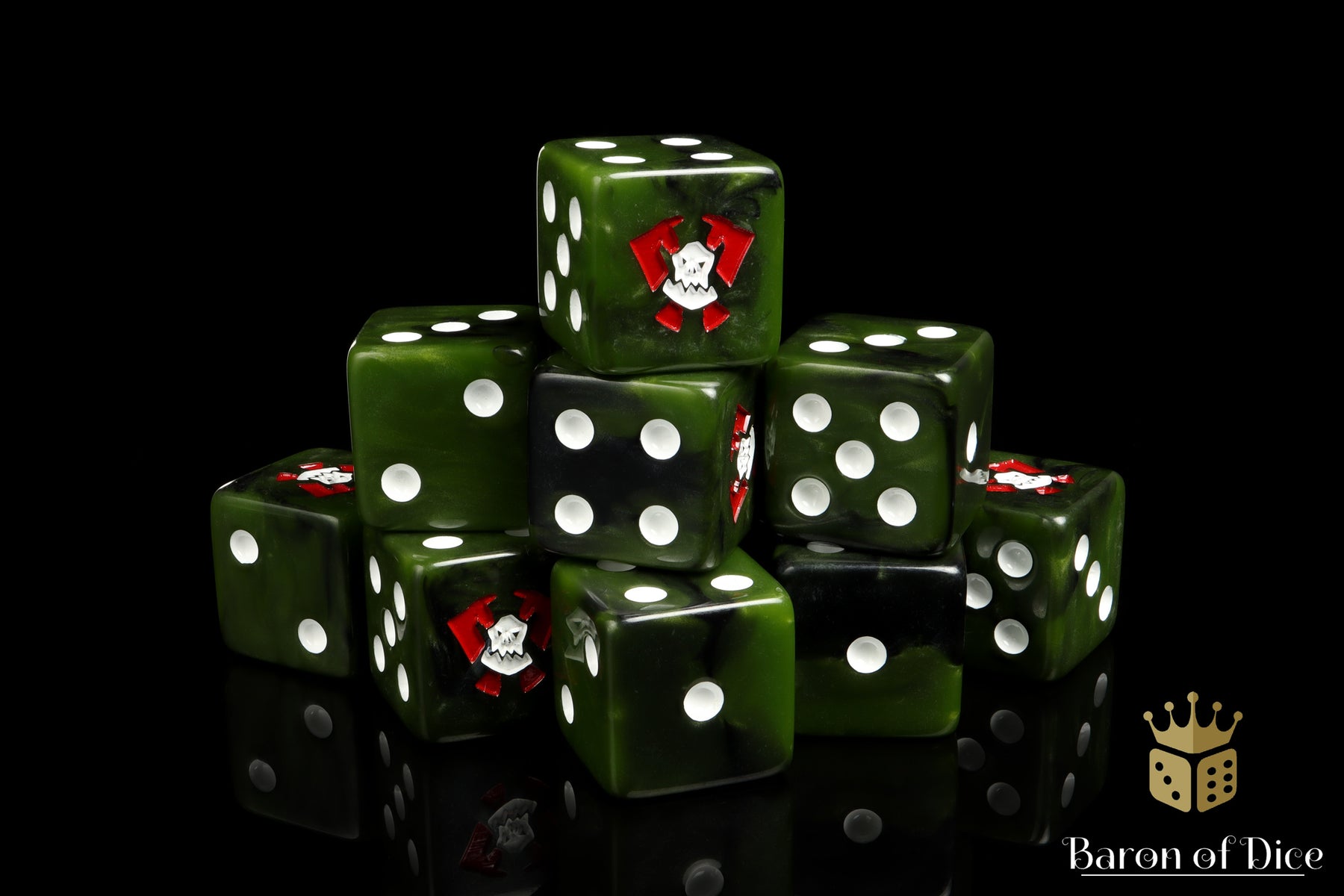 Bloody Orcs 16mm Dice – BaronOfDice