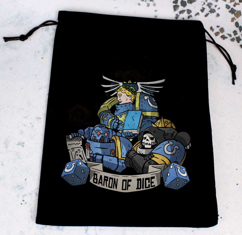 Premium Black Dice Bags – BaronOfDice