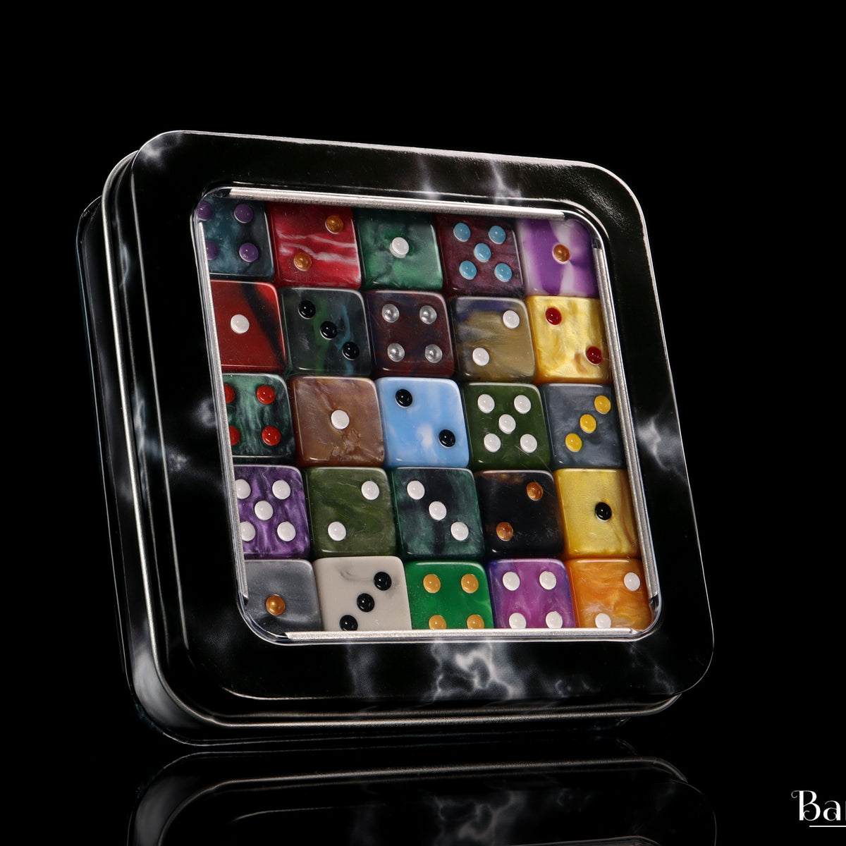 Premium Metal Dice Tin