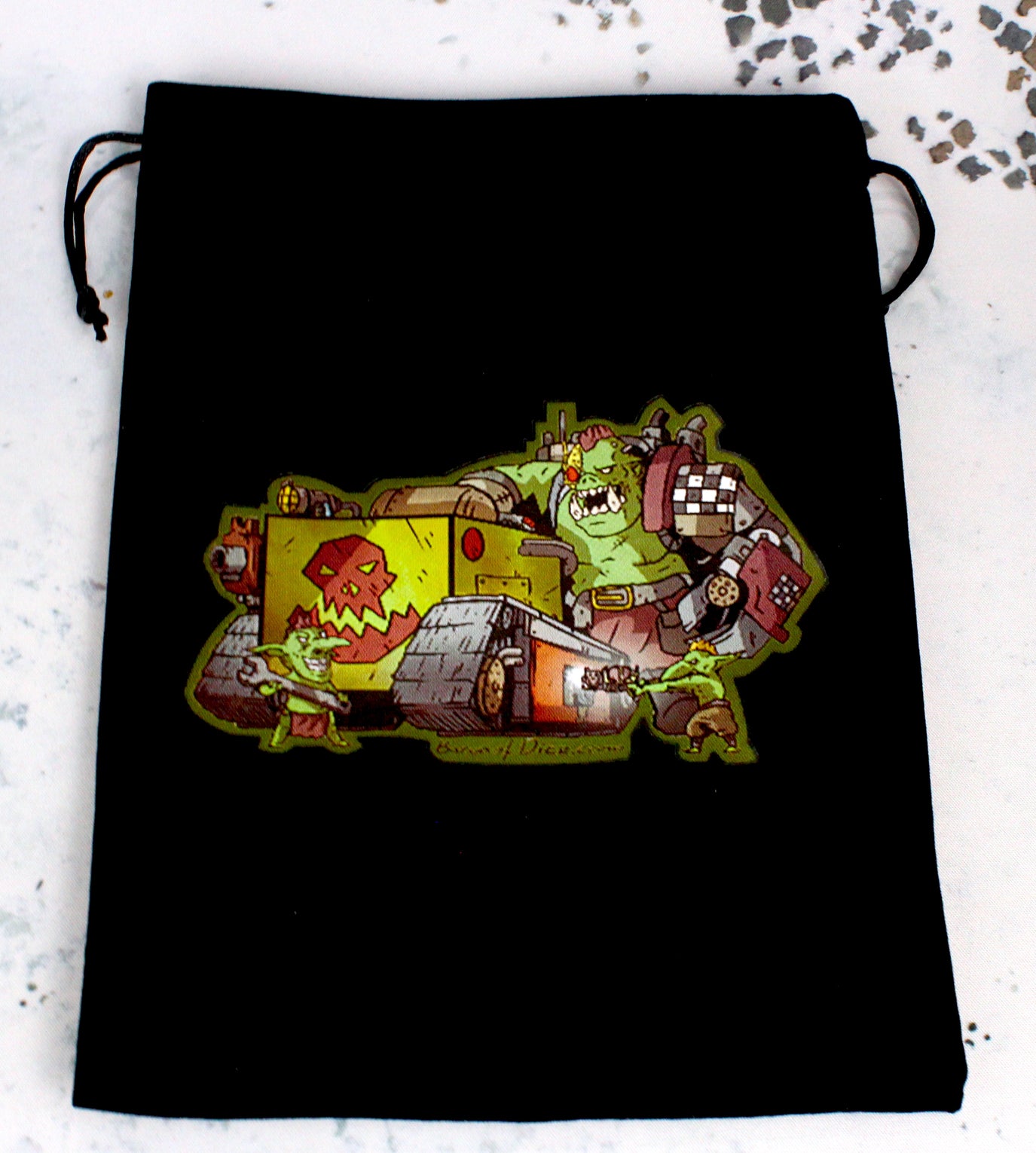 Premium Black Dice Bags – BaronOfDice