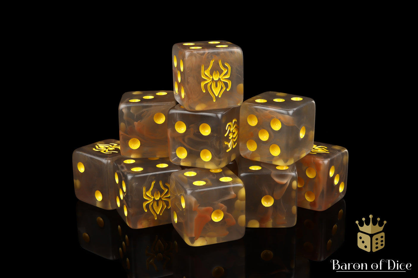 Spider Dice | Baron of Dice | Fantasy Collection