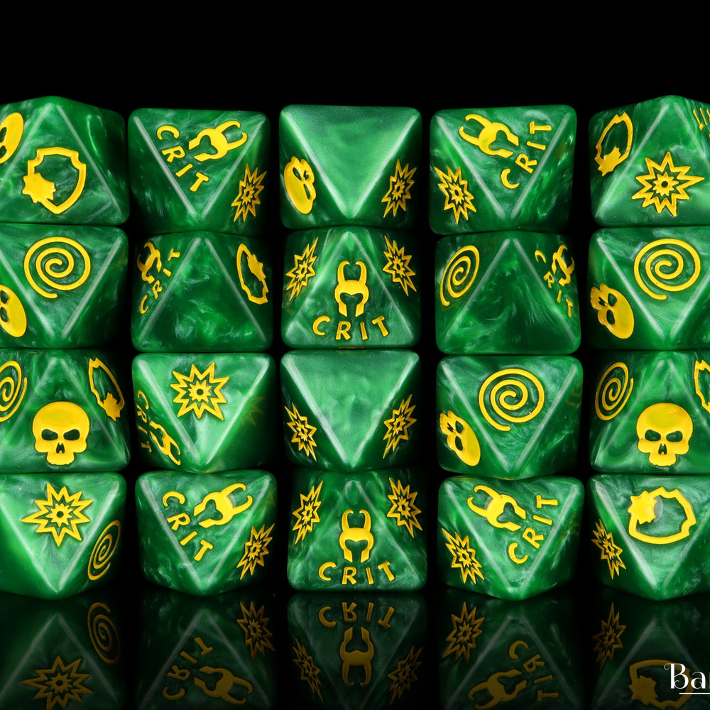 Loki's Mischief D8 Dice Set – BaronOfDice