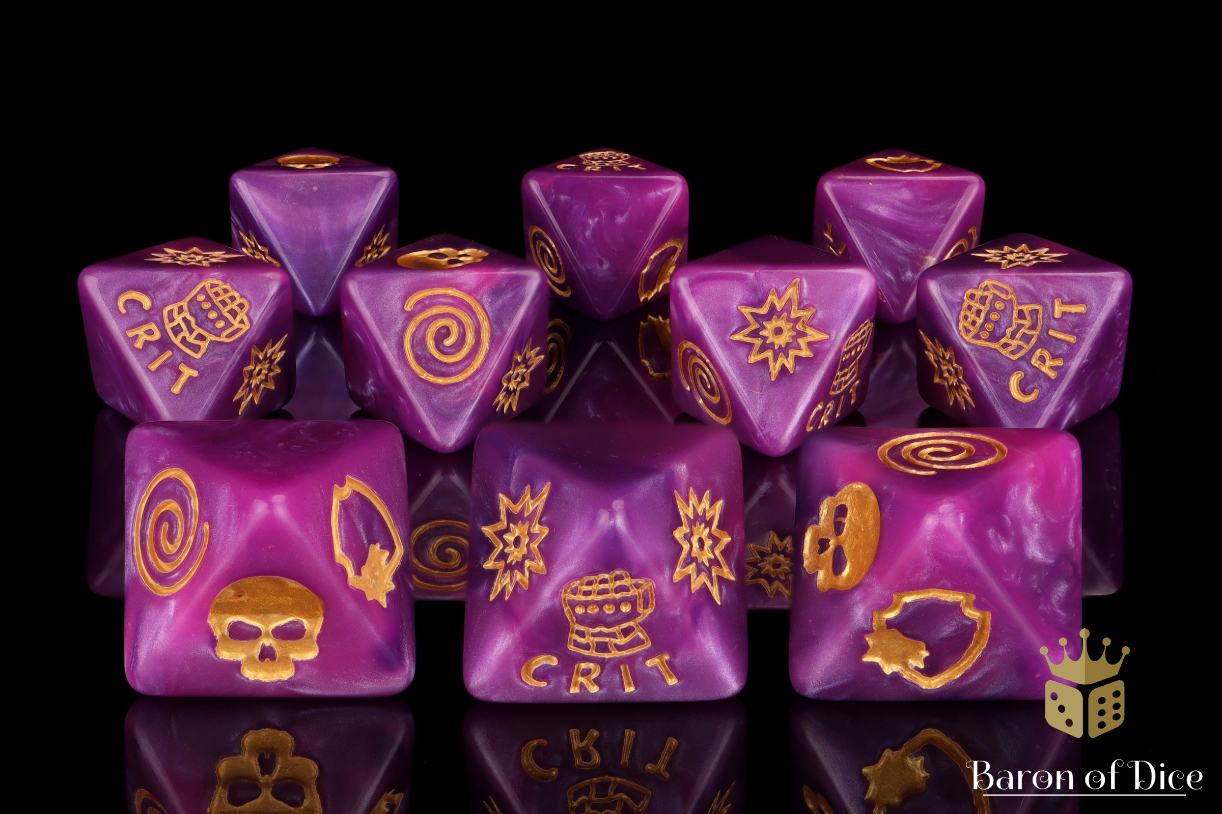 Power Fist D8 Dice Set – BaronOfDice