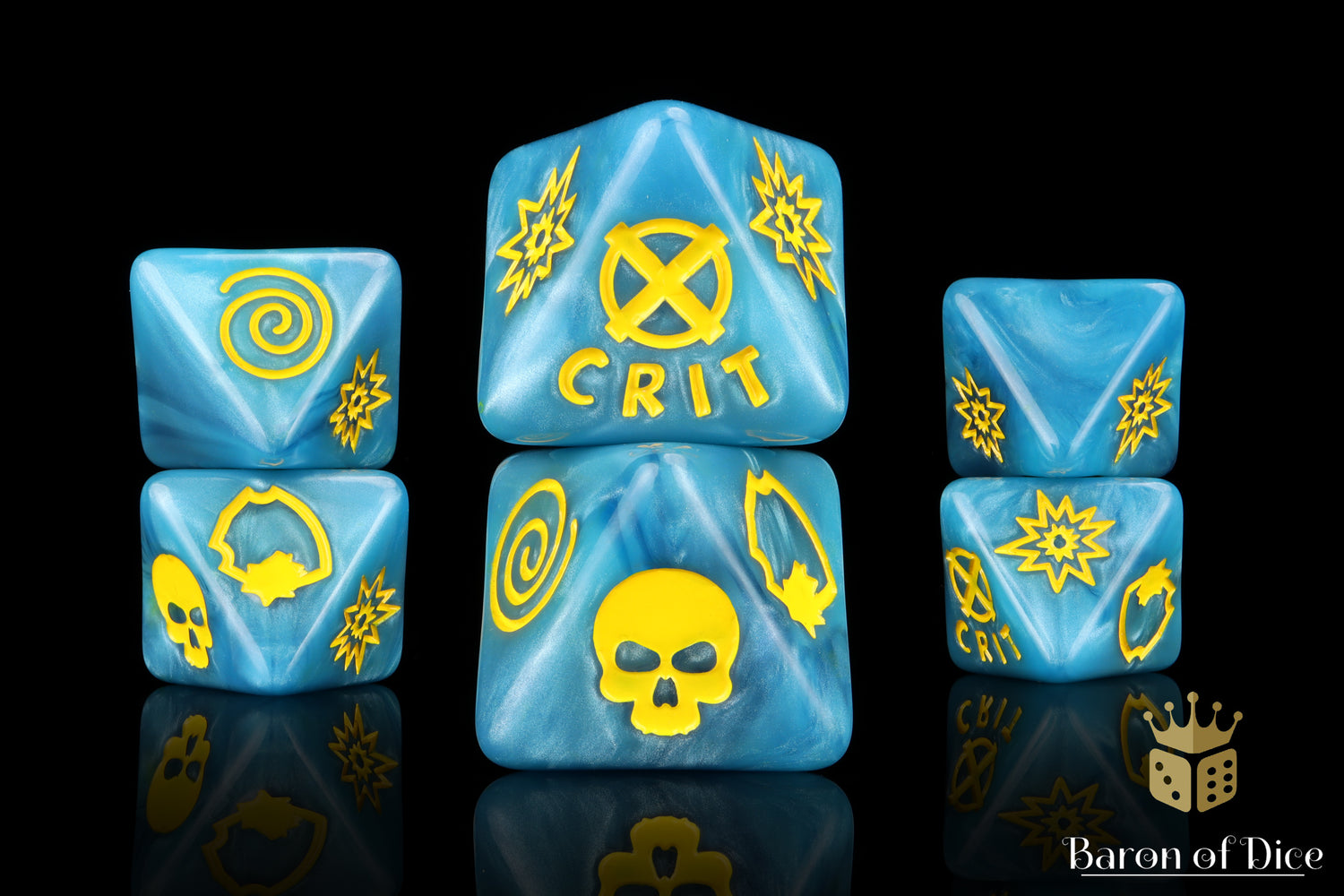 Baron of Dice | The Mini Gamer's Best Friend | Premium Resin Dice