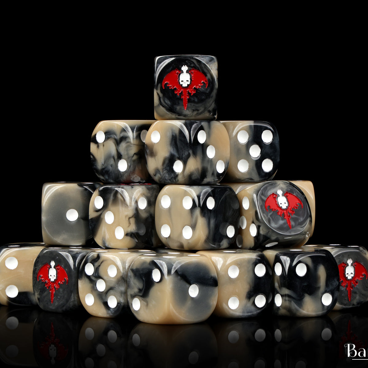 Necromancer Dice | Baron of Dice | Shop Resin Dice